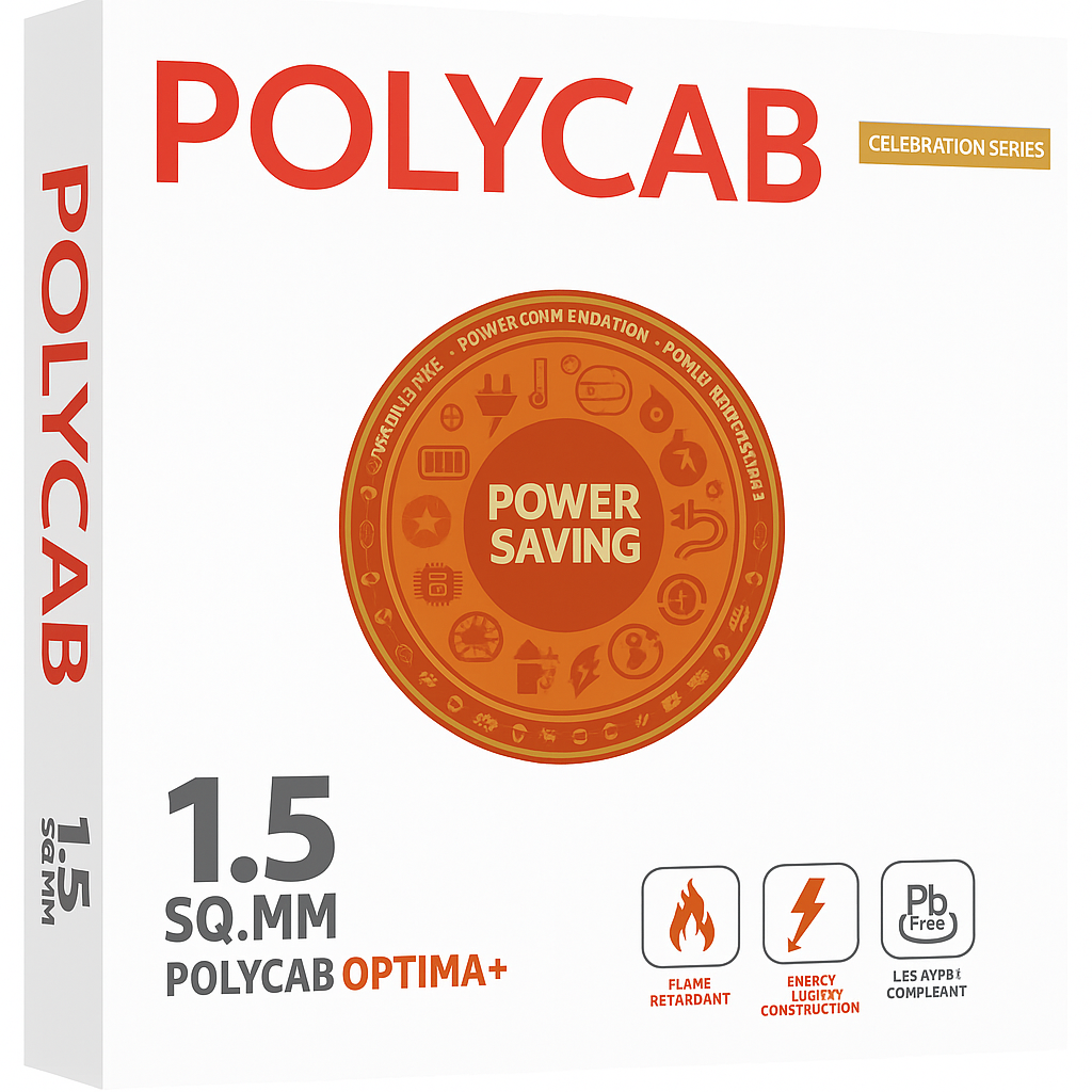 POLYCAB OPTIMA+ 90 MTR 1.50 MM (BLACK) - TrueBuy Mart